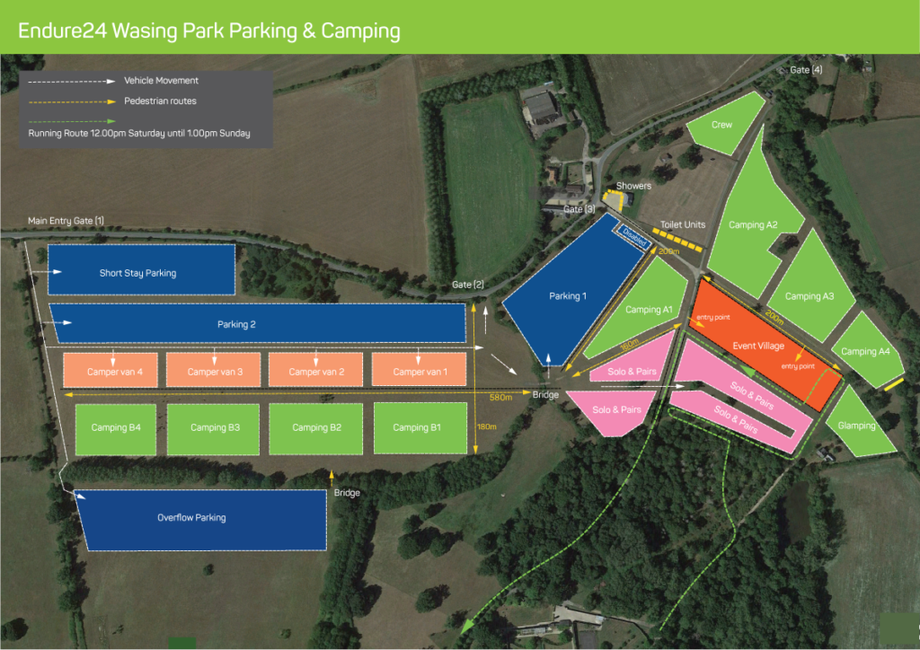 Arrival Plan - Endure 24